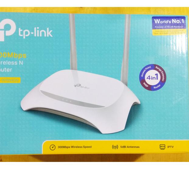 Jual TPLink TL-WR840N : 300Mbps TPLink WiFi Wireless N Router WR840 resmi | Shopee Indonesia