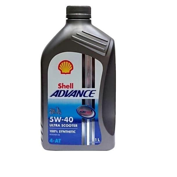 Jual Shell Advance 4-AT Ultra Scooter Matic 5W-40 1 liter | Shopee ...