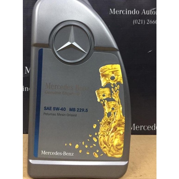 Jual MB OIL PC 5W-40, Mercedes Benz Oil100% ORIGINAL !!! | Shopee Indonesia
