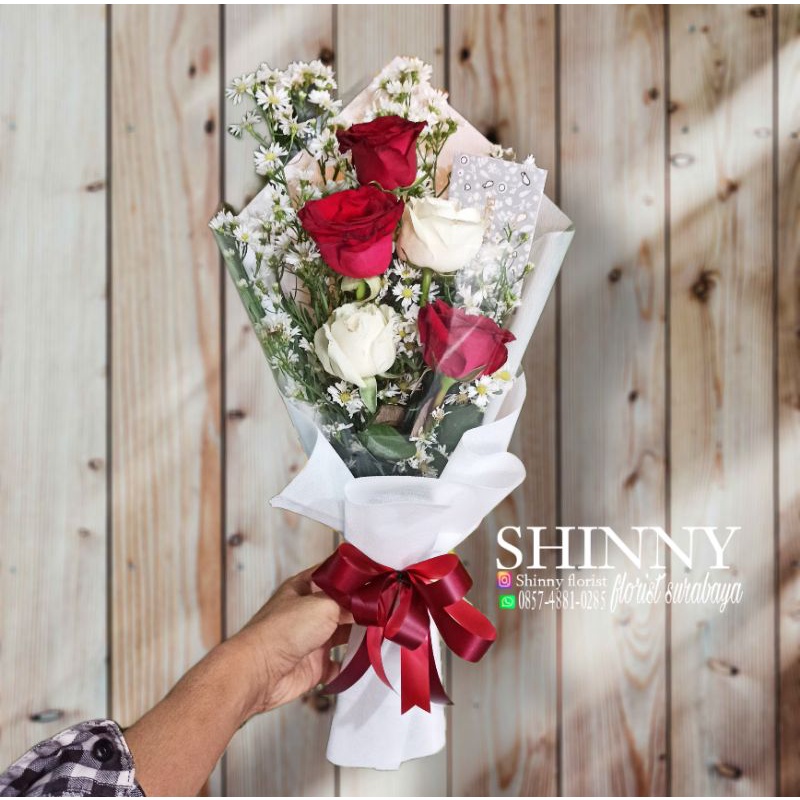 Jual BUKET BUNGA MAWAR(FRESH) /buket wisuda surabaya/buket ultah ...