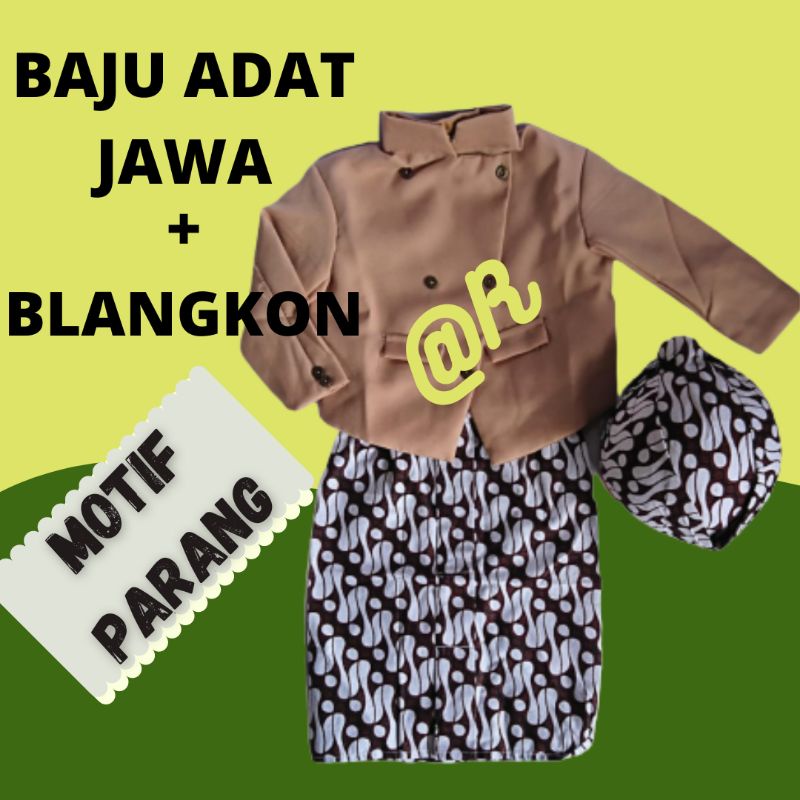 Jual setelan beskap anak murah free aksessoris rantai//baju adat jawa ... Jual setelan beskap anak murah free aksessoris rantai//baju adat jawa ...