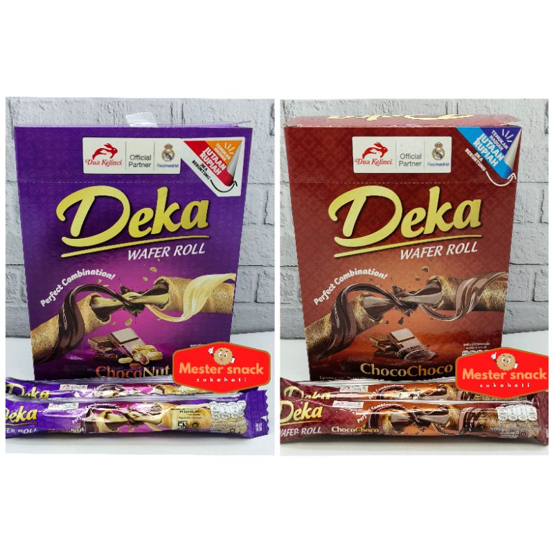 Jual Deka Wafer Roll (1 pack isi 24 pcs) | Wafer Stick Deka | Wafer ...