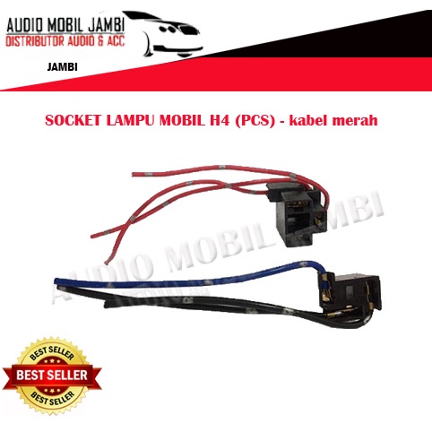 Jual SOCKET LAMPU H4 ORI KABEL BINTIK ORI | Shopee Indonesia