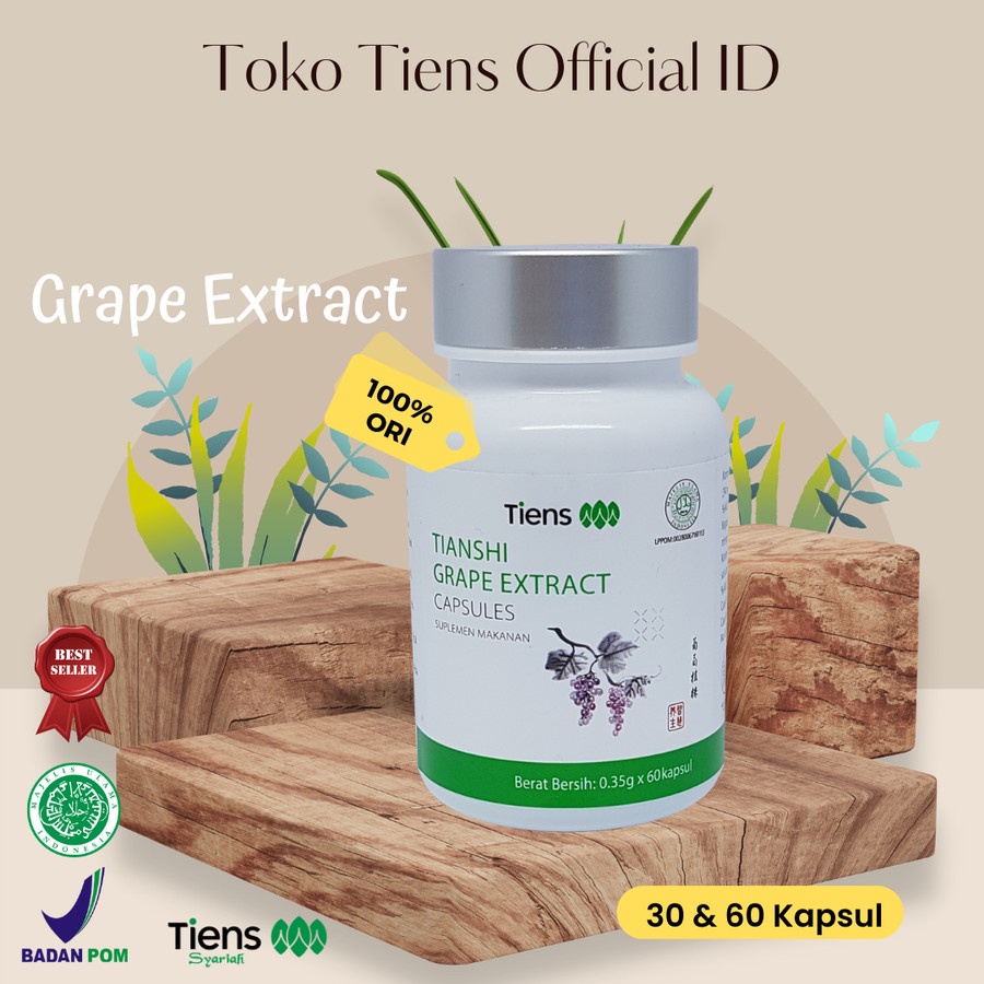 Jual Grape Extract / Vigor Obat Jantung Stroke isi 60 Kapsul Original ...