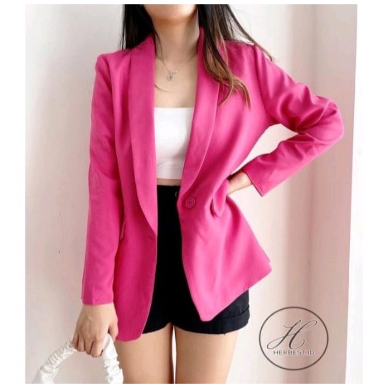 Jual jas/blazer cewek kardigan | Shopee Indonesia