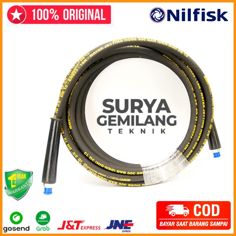 Jual SELANG HOSE JET CLEANER NILFISK C110E C170E C200E DENSIN C 100E C ...