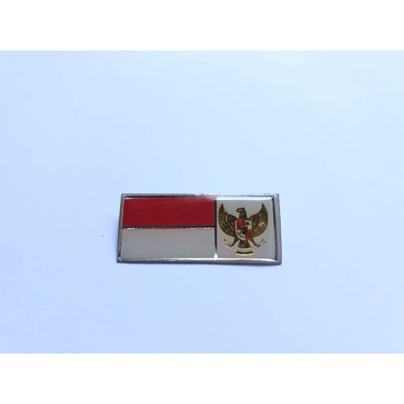 Jual pin bros merah putih garuda background putih bagus lapis resin ...