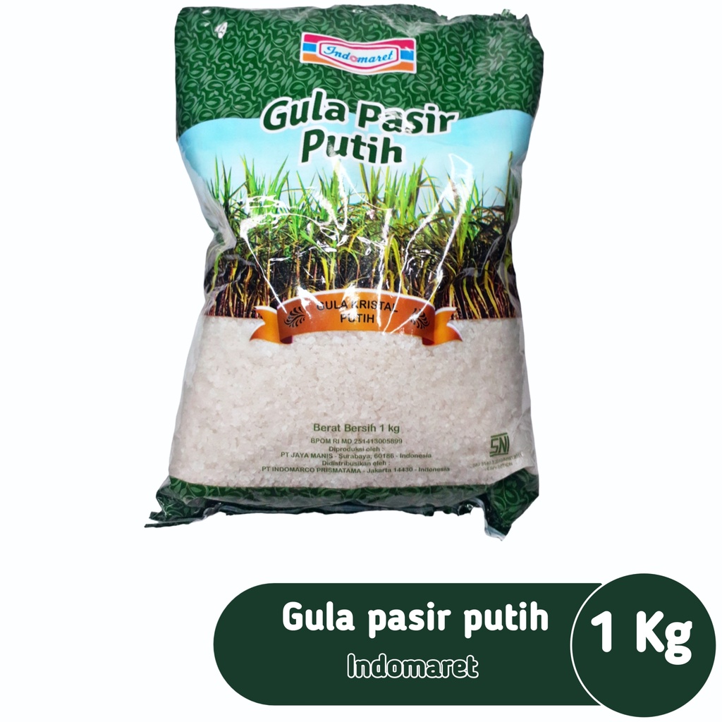 Jual Gula pasir putih indomaret 1Kg | Shopee Indonesia