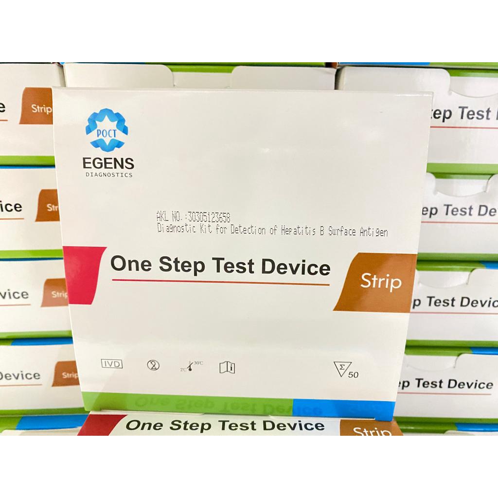 Jual Rapid Test HBSAg strip Merek Egens Atau Hepatitis B Surface ...