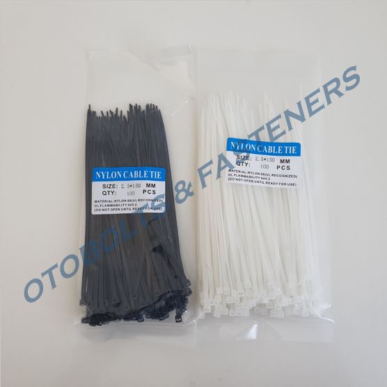 Jual Kabel Ties / Insulock / Insulok / Cable Ties 2.5 x 150mm 15cm ...