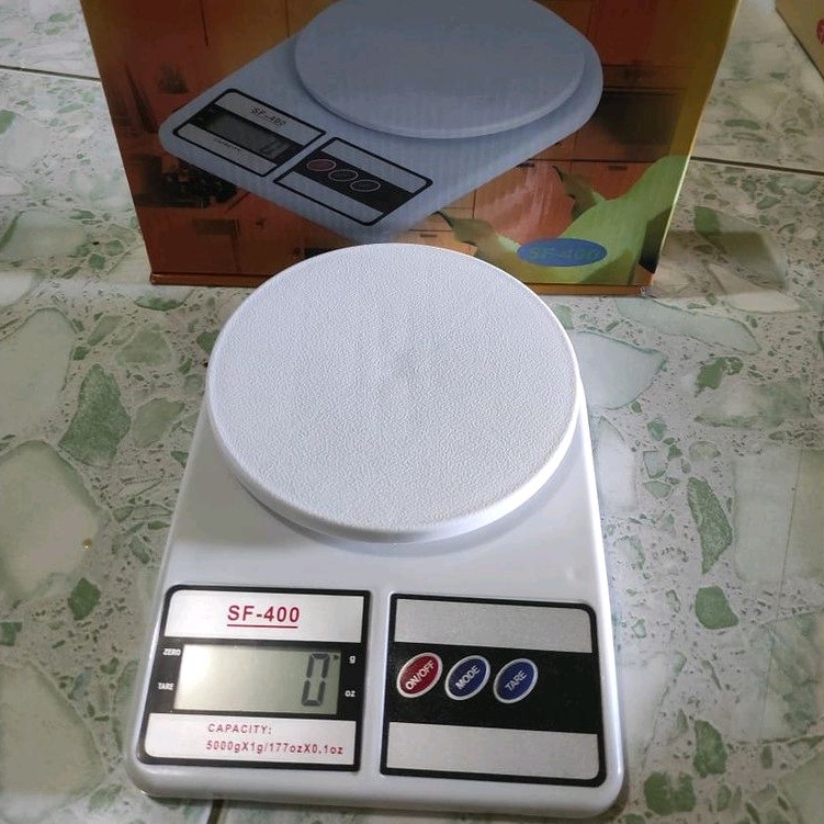 Jual Timbangan Dapur Digital SF400 10kg Free Baterai Bisa Untuk Kue ...