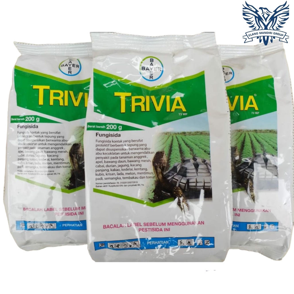 Jual Trivia 73WP 200gr Fungisida Fluopikolid 6%, Propineb 66.7% ...