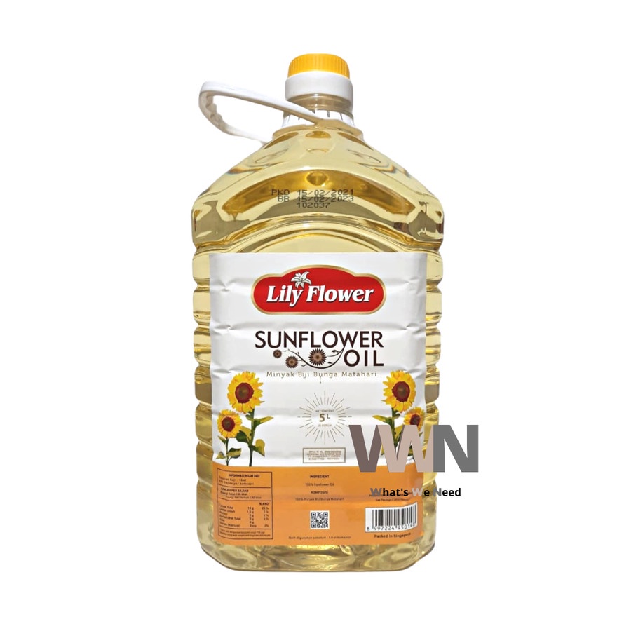 Jual Lily Flower Sunflower Oil 5 Liter. | Shopee Indonesia