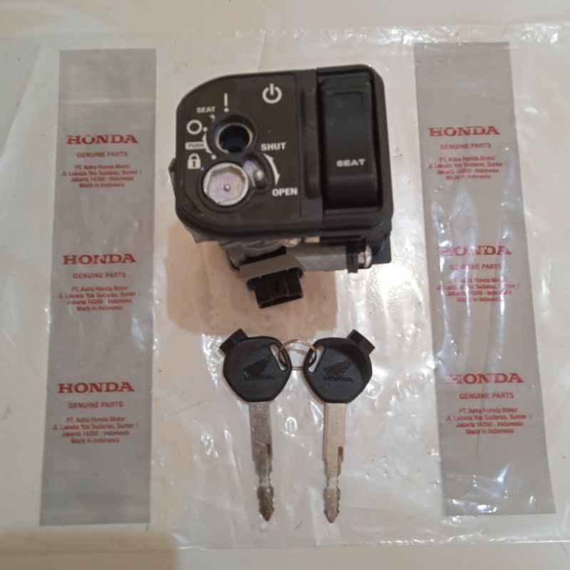 Jual kunci kontak set assy genio koj beat new led beat street new ...