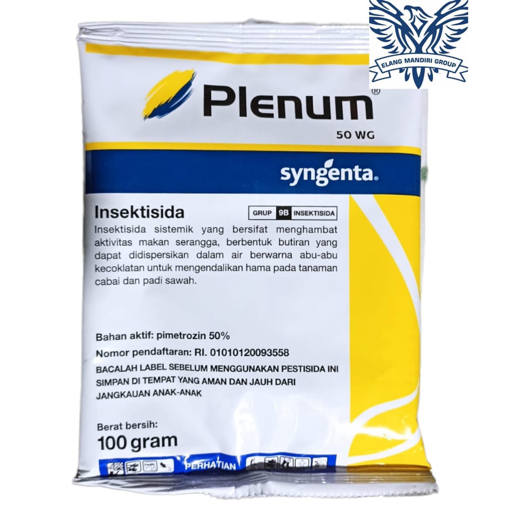 Jual Insektisida Plenum 50 WG 100gr Bahan Aktif Pymetrozine 50% ...