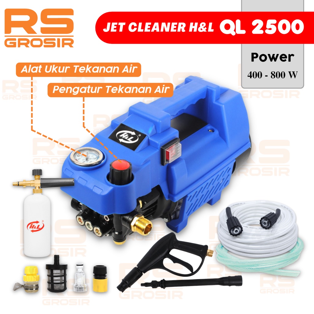 Jual H&L QL 2500 Jet Cleaner Mesin Cuci Mobil Mesin Steam Motor High Pressure Cleaner QL2500 ...