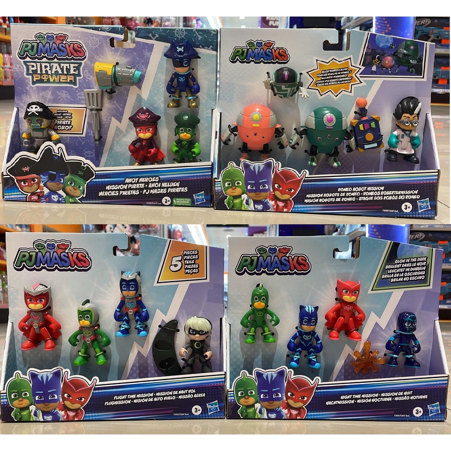 Jual PJ Masks Pirate Power Ahoy Heroes/ Romeo Robot/ Flight/ Night Time ...