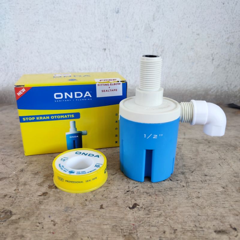 Jual Radar Pelampung Tandon Toren Tower Air Otomatis ONDA Vertikal 1/2 ...