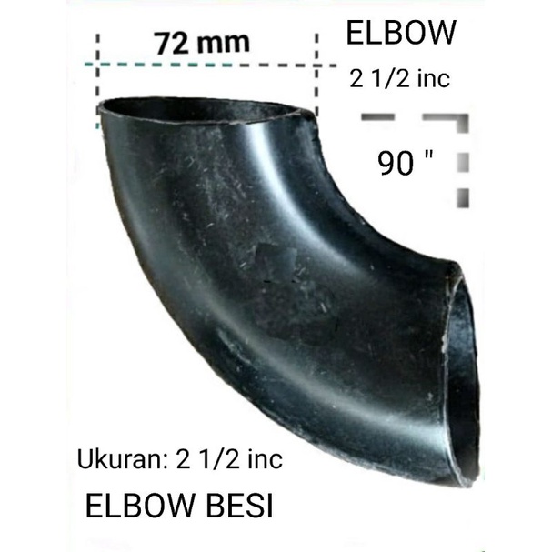 Jual Elbow besi ukuran 2 1/2 | Shopee Indonesia