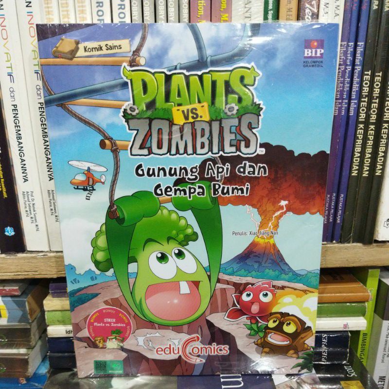 Jual SERI PLANTS VS ZOMBIES - KOMIK SAINS - GUNUNG API DAN GEMPA BUMI ...