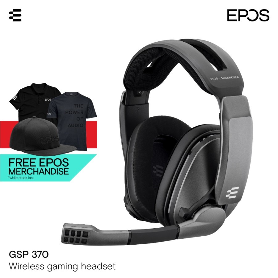 Jual EPOS GSP 370 by Sennheiser Wireless Surround Gaming Headset PC PS4 PS5 | Shopee Indonesia