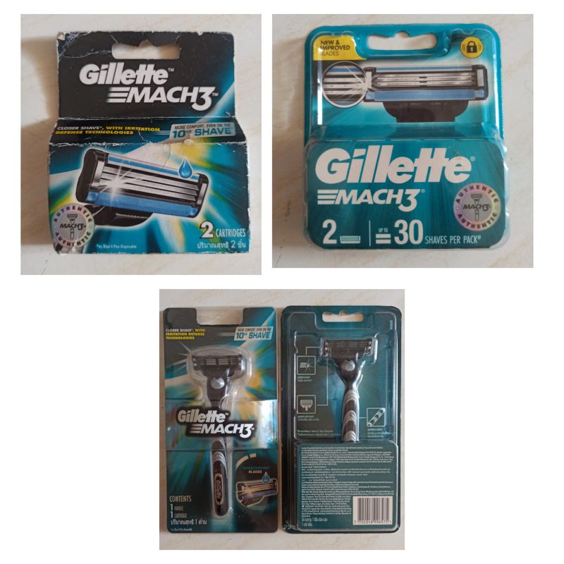 Jual Gillete Mach 3 / Alat Cukur / Refill Pisau Cukur | Shopee Indonesia