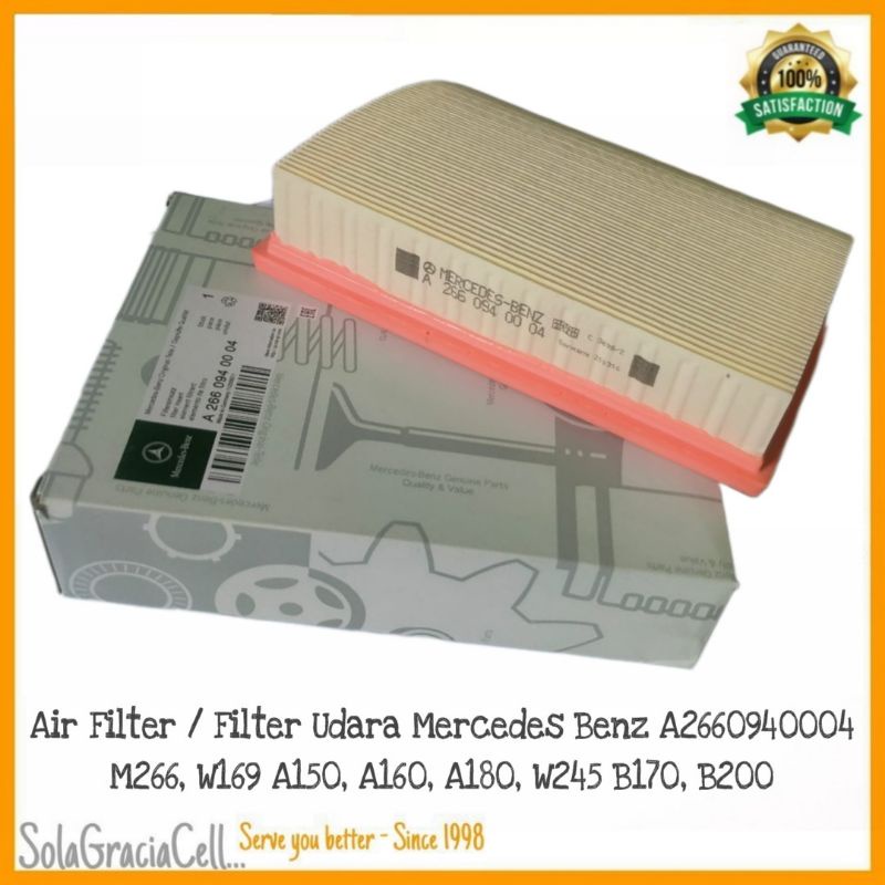 Jual Air Filter / Filter Udara Mercedes W169 A150, W245 B170 ...