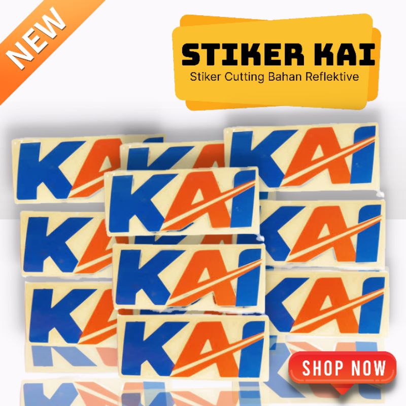 Jual Stiker KAI stiker Kereta Api Indonesia | Shopee Indonesia