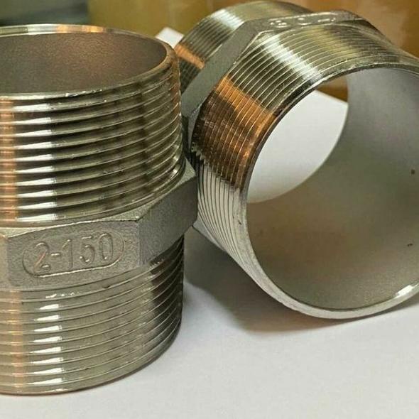 Jual Double Nepel 2 " inch / Nipple Stainless 304 2 " Inch | Shopee ...