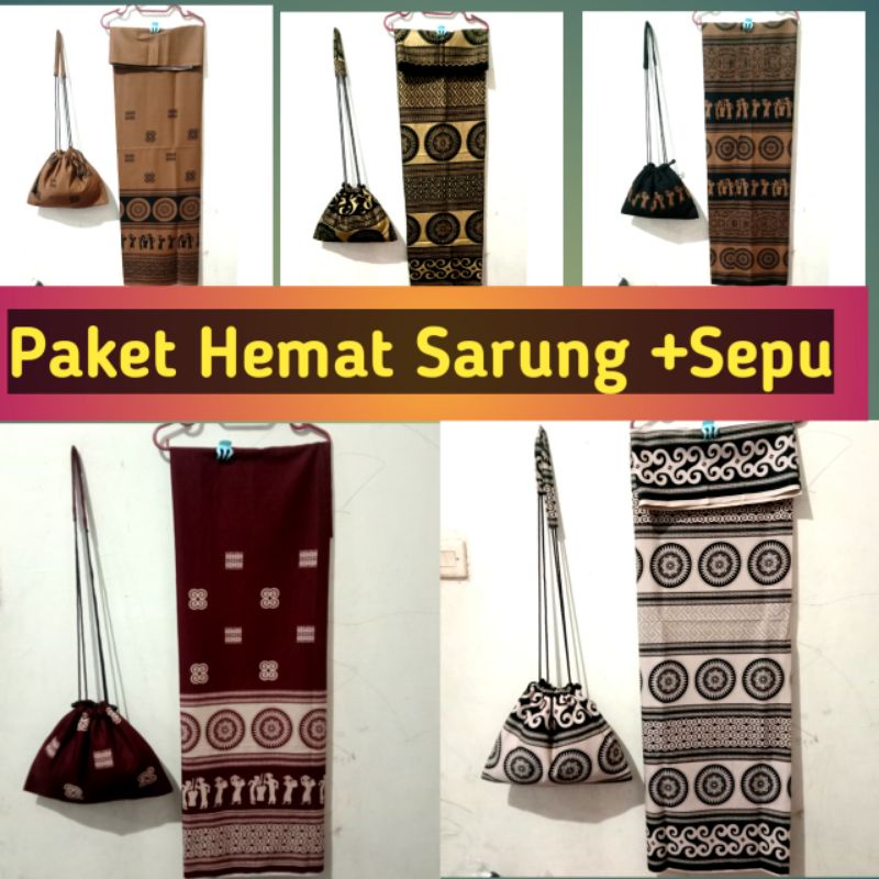 Jual SARUNG TORAJA SET PASANGAN SEPU | Shopee Indonesia