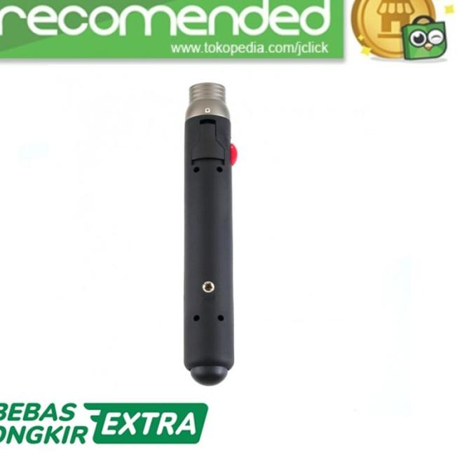 Jual X503 Pencil Jet Torch Butane Gas Lighter 1800 Degree Flame - Black | Shopee Indonesia