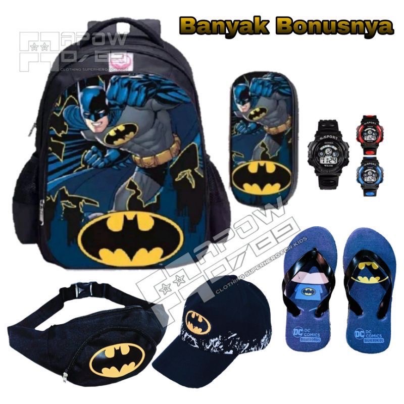 Jual tas karakter Batman banyak bonusnya | Shopee Indonesia