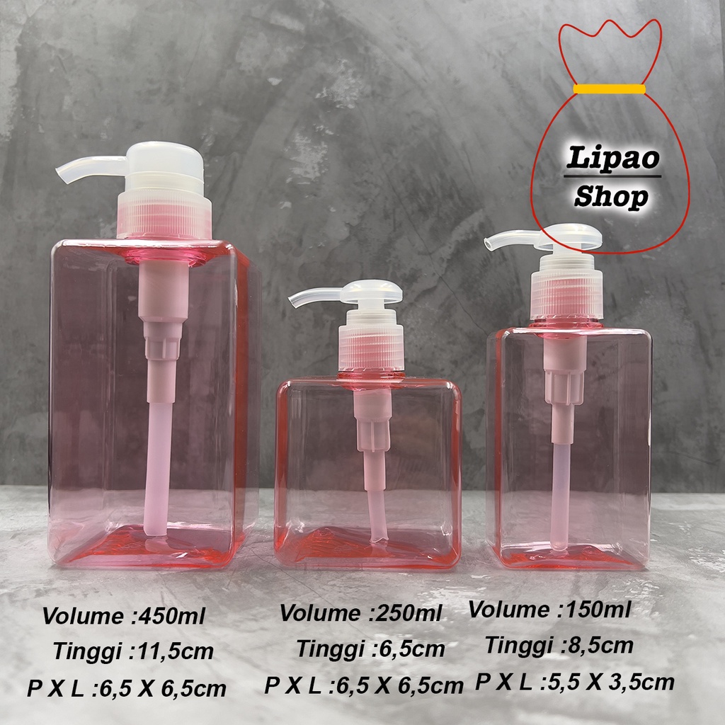 Jual Botol Pump Plastik Kotak Sabun / Lotion / Shampo Cuci Piring ...