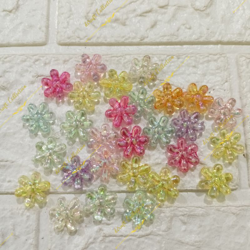 Jual Mote Ice Bunga Aster 15gram (isi +/-25biji) | Shopee Indonesia