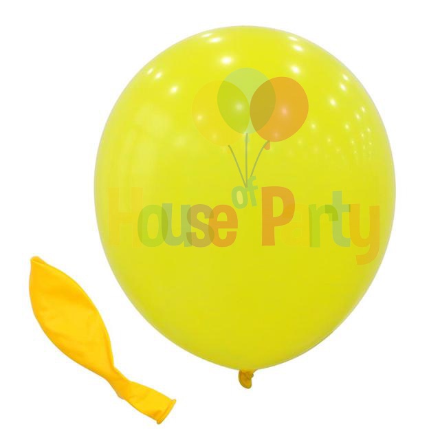 Jual Balon Metalik Kuning 12 inch / Metalic Balon / Balon Kuning ...