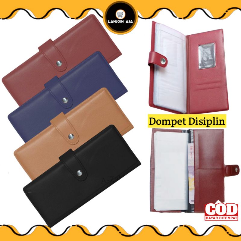 Jual Dompet Disiplin + tempat kartu / Dompet Disiplin Bulanan budgeting ...