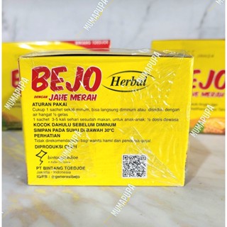 Jual Bejo Jahe Merah Bintang Toedjoe isi 12 Sachet @15 ml untuk ...
