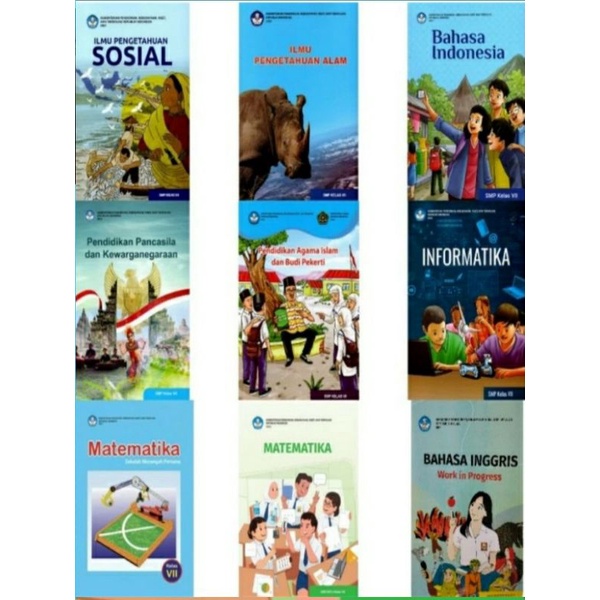 Jual Buku Siswa SMP Kelas 1 VII 7 IPA IPS AGAMA BINDO ENGGLISH ...