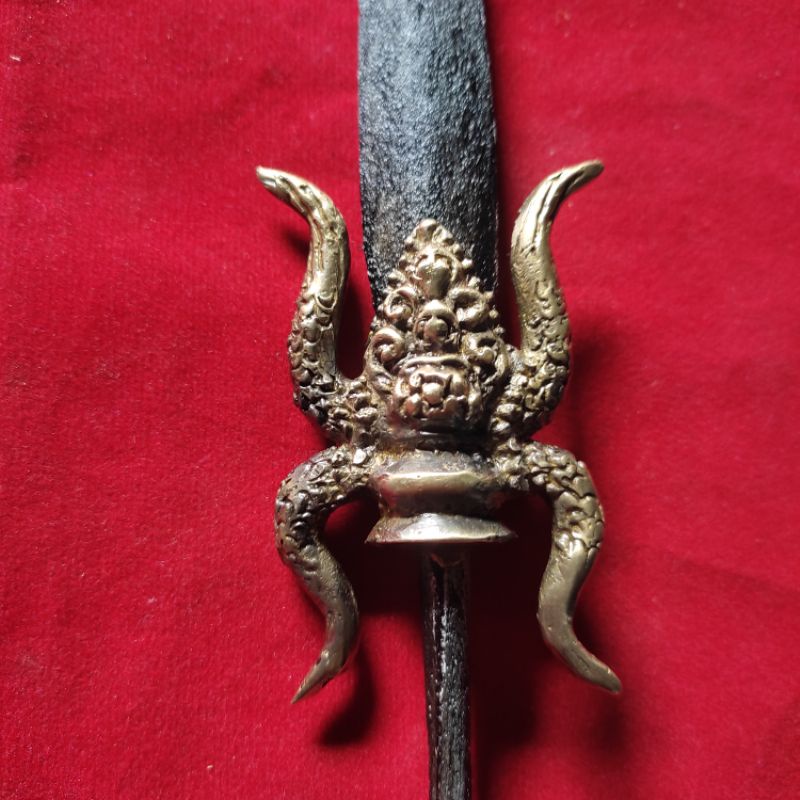 Jual Koleksi Tombak Kadga Lawas Kinatah Sepuhan Emas Antik Langka ...