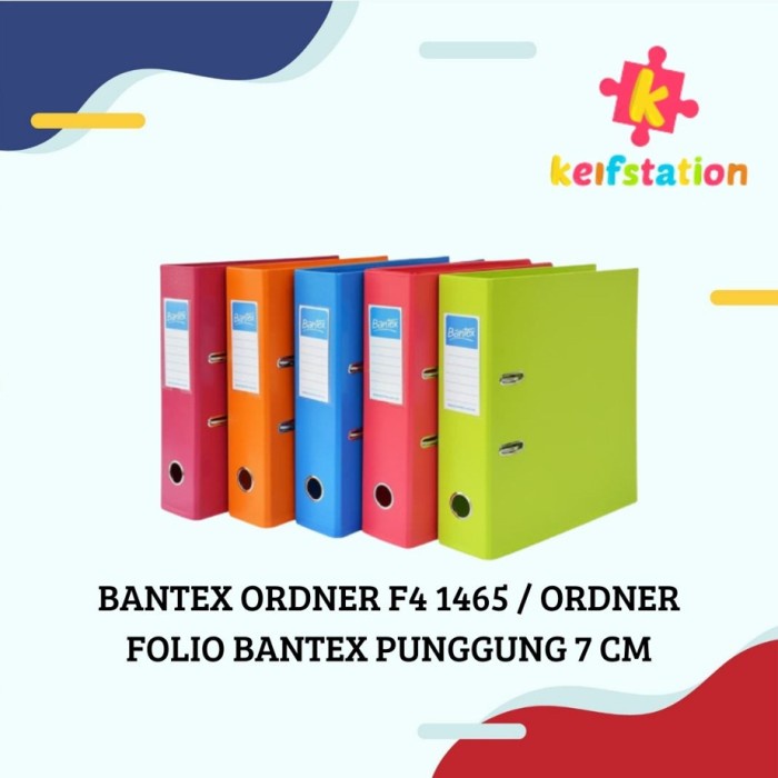 Jual Bantex Ordner F4 1465/Ordner Bantex Punggung 7Cm | Shopee Indonesia