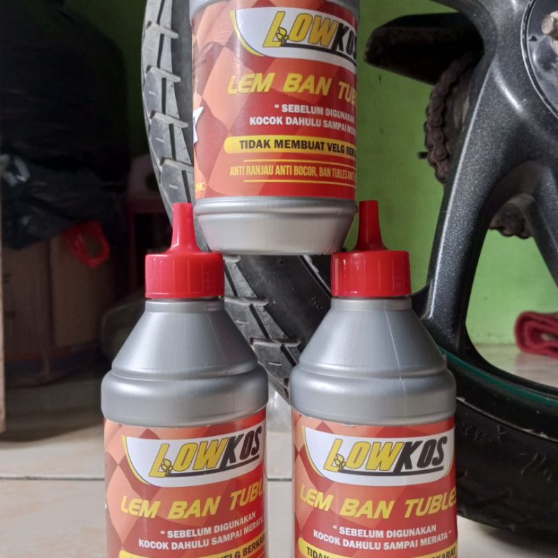 Jual (NEW TERLARIS) LEM TAMBAL BAN TUBELES MOTOR DAN MOBIL ANTI PAKU ...