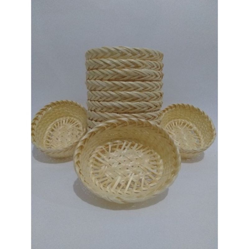 Jual 0Keranjang Bambu Oval besar Sangat Lucu Untuk Kemasan Produk ...