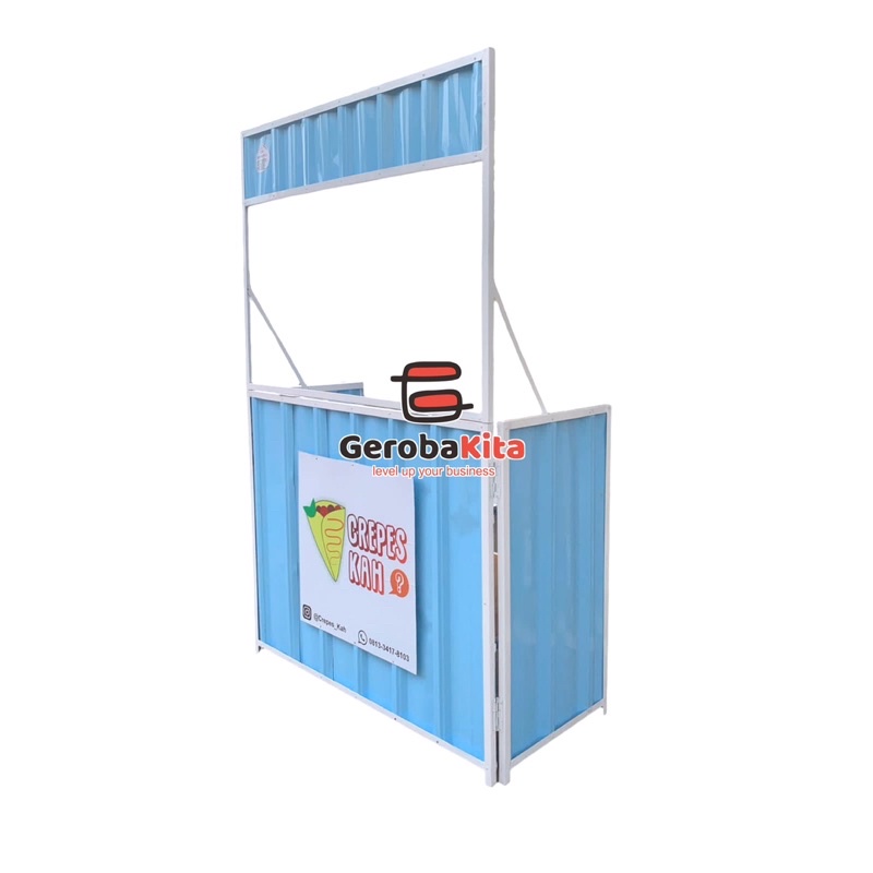 Jual booth portable / booth lipat / booth lipat ringan murah | Shopee ...