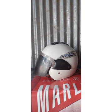 Jual helm putih mio lawas original | Shopee Indonesia