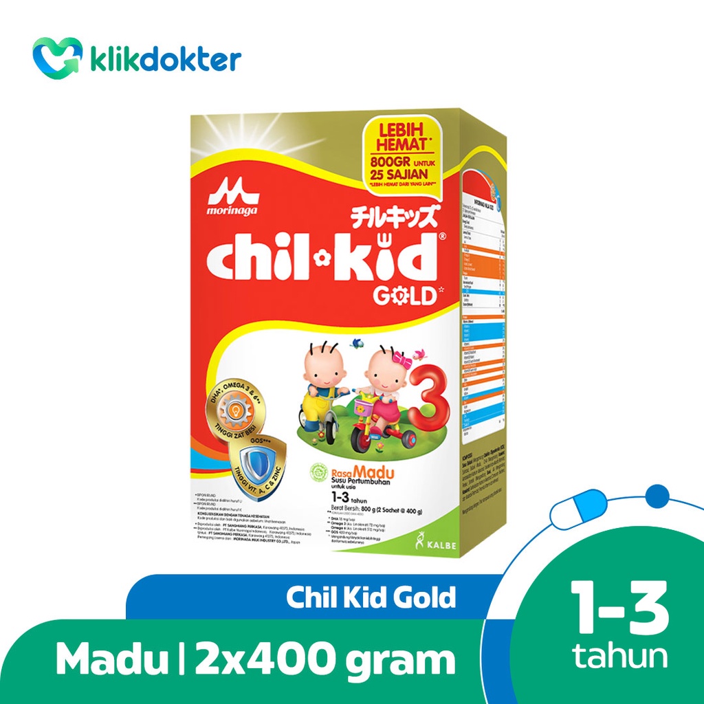 Jual Morinaga Chil Kid Gold Madu 800gr | Shopee Indonesia