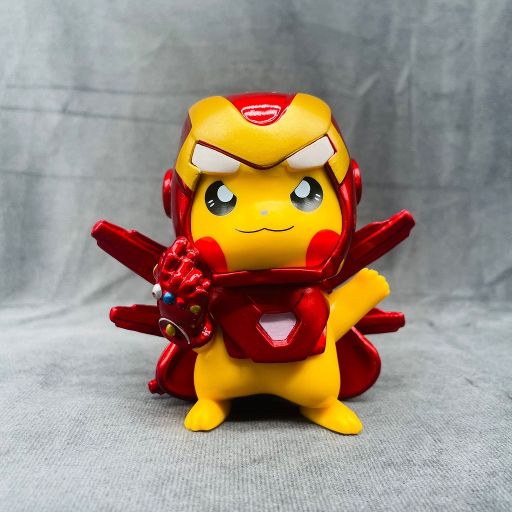 Jual Action Figure Pokemon Pikachu / Avengers / Iron Man Marvel Untuk ...