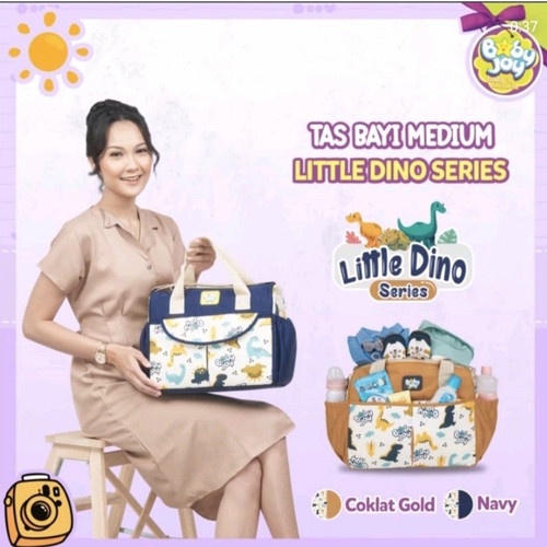 Jual BABY JOY TAS BAYI LUCU MEDIUM LITTLE DINO SERIES - BJT 1040 | Shopee Indonesia