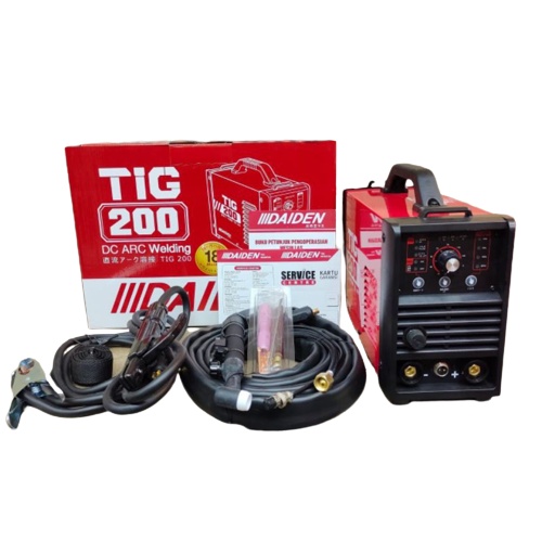 Jual DAIDEN TIG 200 MESIN LAS ARGON TIG200 PULSE ORIGINAL JAPAN ...