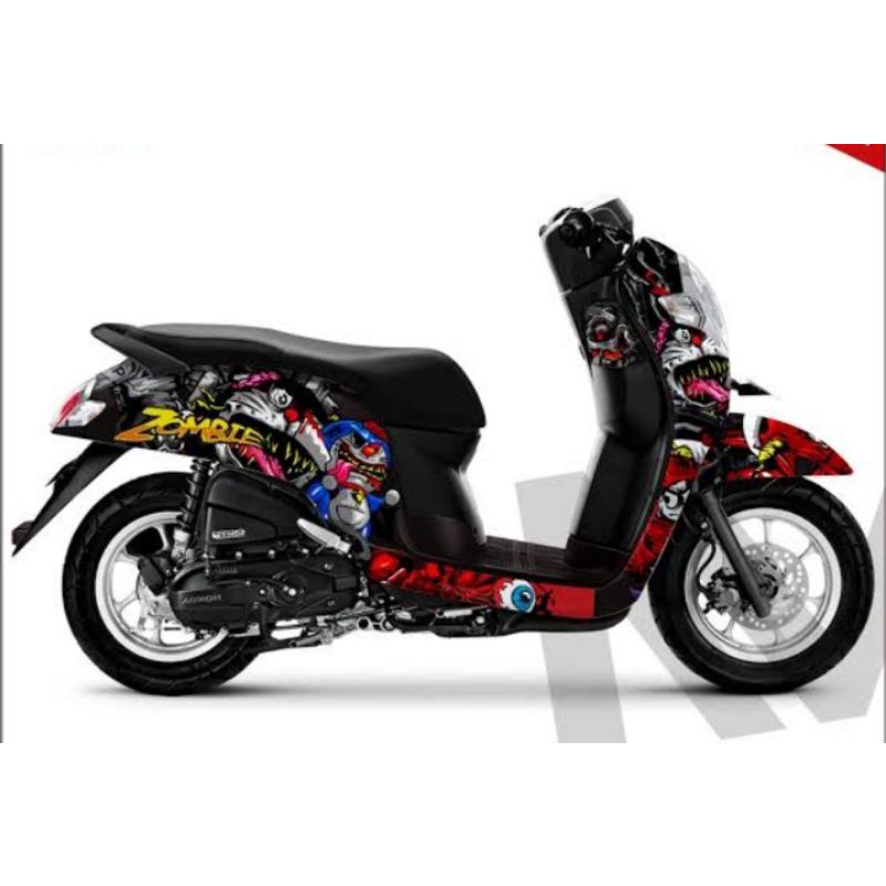 Jual DECAL MOTOR SCOOPY | Shopee Indonesia