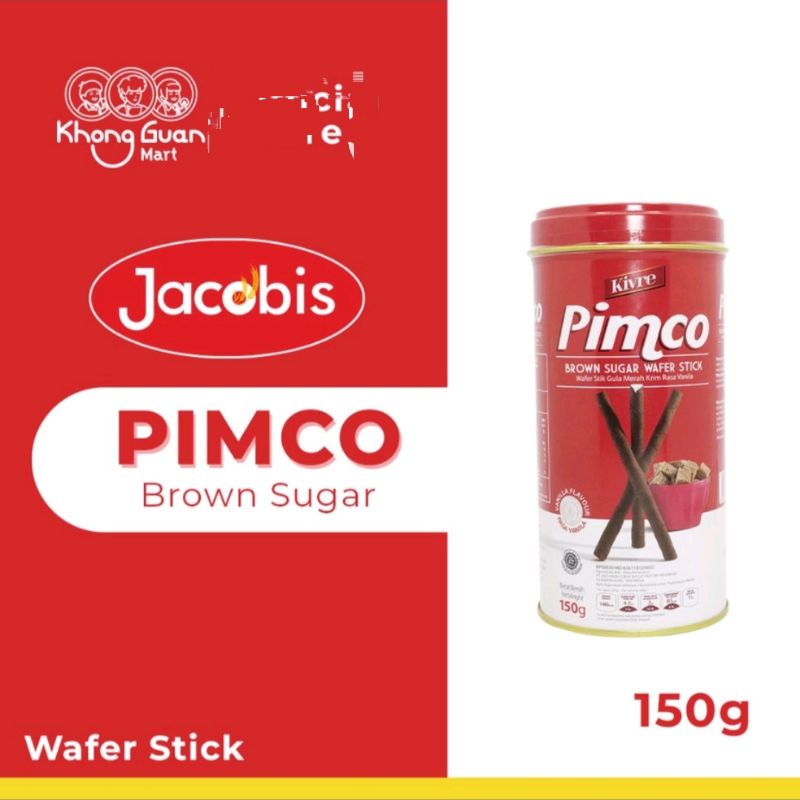 Jual Pimco wafer stick Brown Sugar Jacobis 150gr | Shopee Indonesia